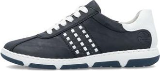 Rieker Femme 42408 Chaussures à Lacets, Bleu, 39 EU
