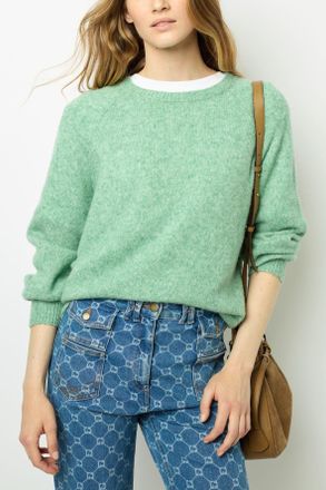 Gerard Darel Pull chin&eacute; - JESABEL - Vert