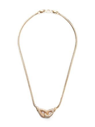 Dior collier à strass (années 1980-1990)