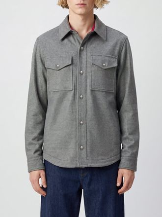 Brunello Cucinelli Hemd Herren Farbe Grau