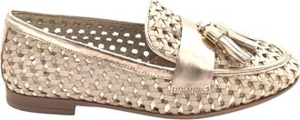 Frau Femme, Chaussures, Beige, Taille: 38 EU Woven Loafer