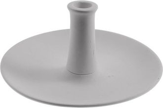 Storefactory Bondstorp - Kerzenleuchter, Kerzenständer - Keramik - Grau - Maße (ØxH): 22 x 12 cm