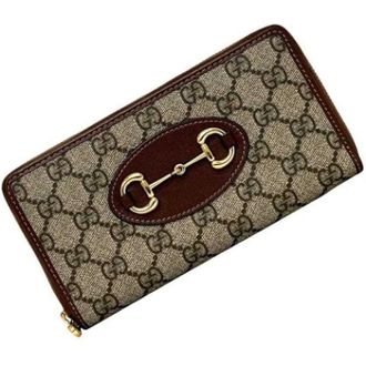Gucci Portefeuille long Pre-owned (bi-pli) - Femme - Pre-owned - Brun - Taille: ONE Size