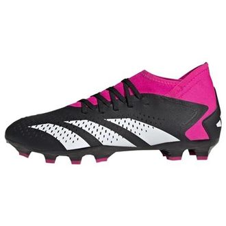 adidas Adidas Mixte Predator Accuracy.3 Firm Ground Boots, Core Black/Cloud White/Shock Pink, 44 2/3 EU