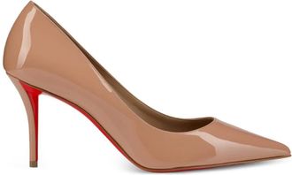 Christian Louboutin Hohe Schuhe - With Heel Pink - Gr. 37 (EU) - in Gold - f&uuml;r Damen