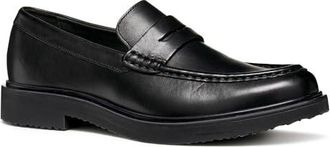 Geox Mocassins U MASSIMIANO pour Homme, Noir, 46 EU, Noir, 46 EU