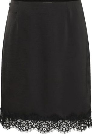 Kaffe Curve Kurze R&ouml;cke - - Skirts - Damen - Schwarzk - 7XL