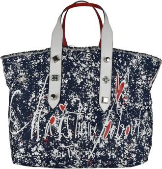 Christian Louboutin Femme, Sacs, Bleu, Taille: ONE Size Frangibus Tote