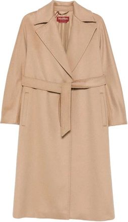Max Mara Manteau cache-coeur Samba - Femme - Manteaux - Beige - Taille: 38 FR
