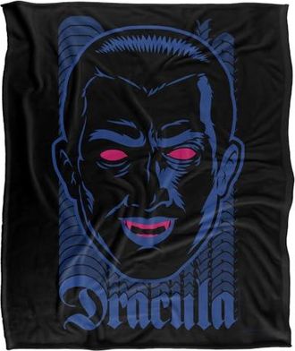 Universal Monsters Dracula Neon Silky Touch Super Soft Throw Blanket 152 X 127 cm