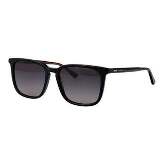 Calvin Klein Schmale- modifizierte Rechteck-Sonnenbrille - - Accessories - Herren - Schwarzk - 54 MM