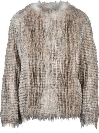 Twinset Femme, Vestes, Multicolore, Taille: 38 FR Giaccone Eco