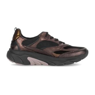 Gabor Gehende Rollende Sneaker Schwarz Mix - - Shoes - Damen - Mehrfarbig - 37 EU