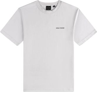 Daily Paper Clothing Homme, Tops, Blanc, Taille: XL Micro Chip Matchstick Shield T-Shirt