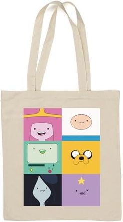 Generic TV 15 Sac fourre-tout en coton naturel Blanc