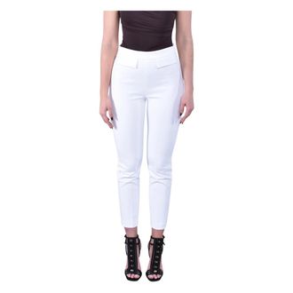 Elisabetta Franchi Damen, Hosen, Wei&szlig;, LGr&ouml;&szlig;e