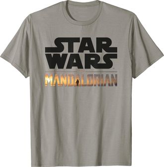 Star Wars The Mandalorian Star Wars Logo T-Shirt