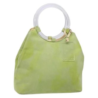 Celine Sac &agrave; main vintage Pre-owned - Femme - Pre-owned - Vert - Taille: ONE Size