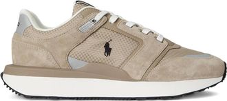 Polo Ralph Lauren baskets en cuirs à lacets - Tons neutres