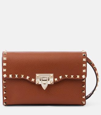 Valentino Garavani Schultertasche Rockstud Small aus Leder