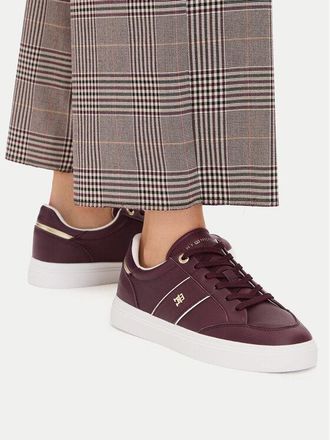 Tommy Hilfiger Sneakers Th Feminine Cupsole FW0FW09600 Dunkelrot