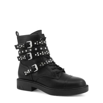 Guess Fynal Stud Combat Boot - - Shoes - Damen - Schwarzk - 37 EU