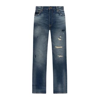 Emporio Armani Jean effet vintage - Homme - Jeans - Bleu - Taille: W31