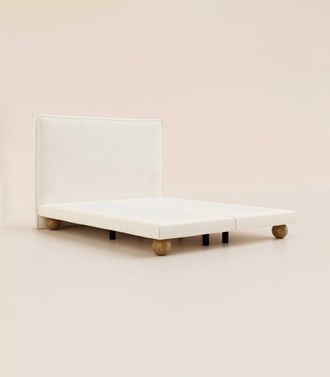 Tediber Lit boxspring Grand Ours 140x200 cm - Beige Ivoire - Tediber