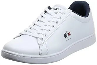 Lacoste Sport Homme baskets Carnaby Evo, wht/nvy/red, 42.5