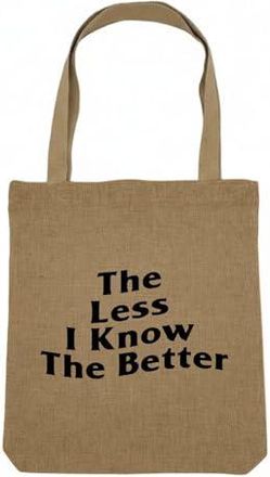 Fabulous Sac Shopping Tote Bag Aspect Lin - The Less I Know The Better Sneakerhead Collection Shoes Hobby Kicks Sneakers Streetwear - Sac de Courses Toile Epai