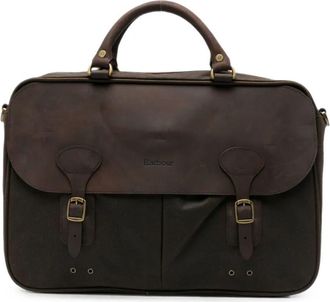 Barbour Briefcase Wax Leather Wax Leather