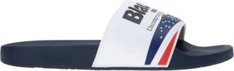 Blauer Blaue Flip Flops und Slider - - Shoes - Herren - Mehrfarbig - 40 EU