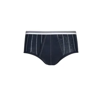 Eminence Slip taille haute ray&eacute; en coton
