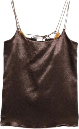 Alysi Femme, Tops, Brun, Taille: 40 FR Top