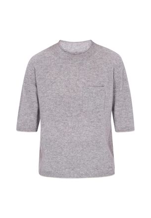 Dreimaster Dreimaster Pullover Frauen HellGrauMelange