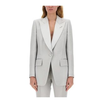 Tom Ford Damen, Jacken, Grau, MGr&ouml;&szlig;e