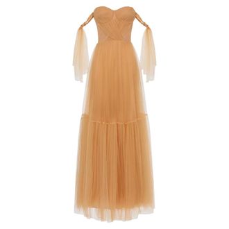 Elisabetta Franchi Damen, Kleider, Braun, XLGr&ouml;&szlig;e