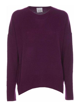Allude Pull Col Rond - Violet