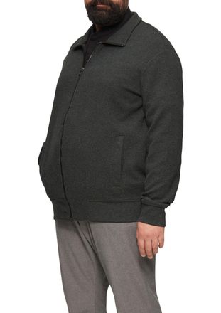 s.Oliver Sweatjacke aus Jacquard in Strick-Optik