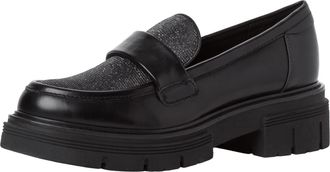 Marco Tozzi Marco Tozzi Damen 2-2-84702-29 Flacher Slipper, Black Brush CB, 38 EU