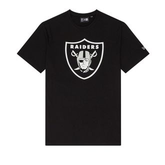 New Era Las Vegas Raiders NFL Team Logo Schwarz T-Shirt - XXL