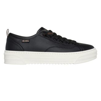 Skechers Bobs Copa Sneaker f&uuml;r Damen, Plattform-Absatz (Schwarz)