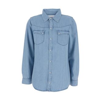 BA&SH Damen, Blusen & Hemden, Blau, SGr&ouml;&szlig;e
