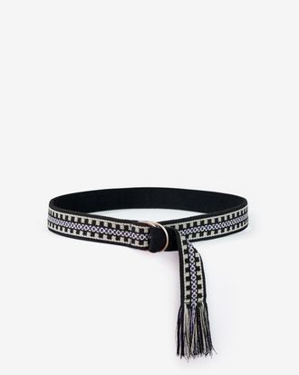 Isabel Marant Ceinture Nyessa - Femme - Noir-bleu - Isabel Marant