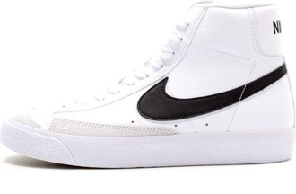 Nike Nike Blazer Mid 77 Gymnastikschuhe, White/Black-Team ORANGE, 37.5 EU