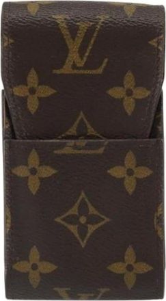 Louis Vuitton unisex, Pre-owned, Brun, Taille: ONE Size &Eacute;tui &agrave; cigarette Etui Pre-owned