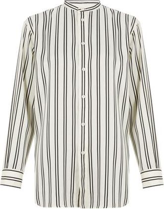 Polo Ralph Lauren Chemise satin&eacute; et ray&eacute;