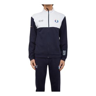 Emporio Armani Blaues Sweatshirt Casual Mode Stil - - Sweatshirts & Hoodies - Herren - Blau - 3XL