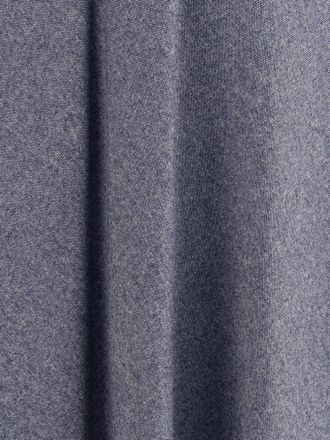 Sara Roka Womens Flared Midi Skirt Denim Effect Cotton