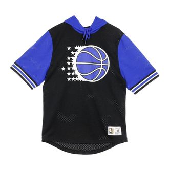 Mitchell & Ness NBA Buzzer Beater Mesh Hoody - - Sweatshirts & Hoodies - Herren - Mehrfarbig - L
